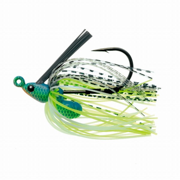 Tiemco Rubber Jig PDL Roberta Swimming Jig #06 Shartreuse Shad