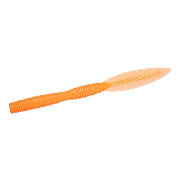 Daiwa Mebaru Hunter Worm Leech 2.0inch Glow Mandarin Orange