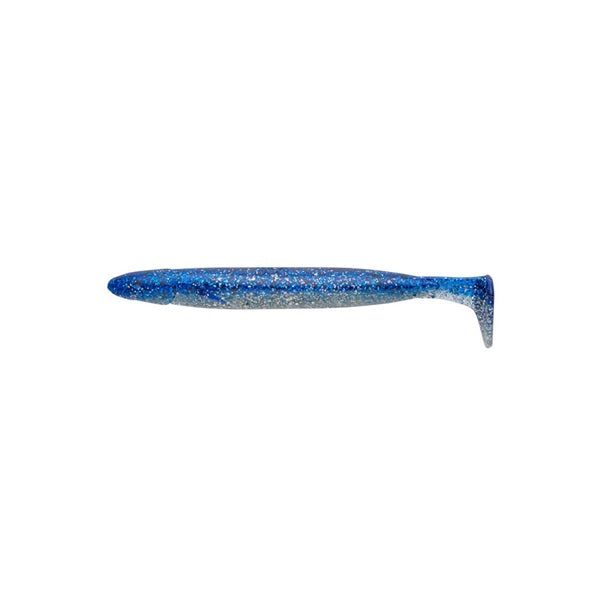 Ecogear Worm Power Shad 5inch #327 UV Hologram Sardine